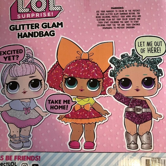 Lol | Toys | Lol Surprise Lol Craft Light Up Diary Handbag | Poshmark